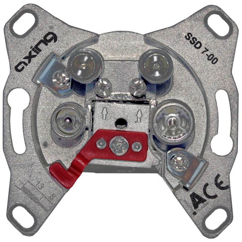 Antennendose, SATx2/TV/Radio - Axing SSD 7-00 | Verteiltechnik ...